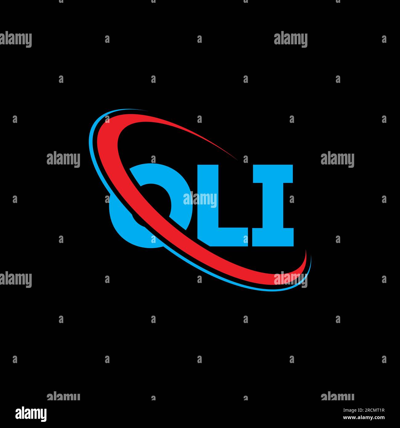 OLI logo. OLI letter. OLI letter logo design. Initials OLI logo linked ...