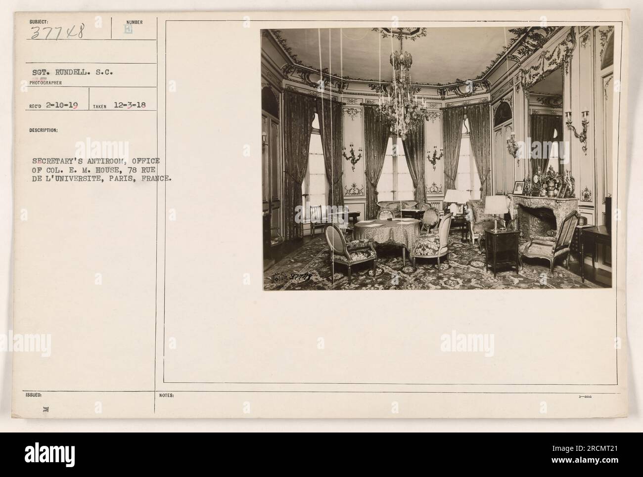 Secretarys antiroom hi-res stock photography and images - Alamy