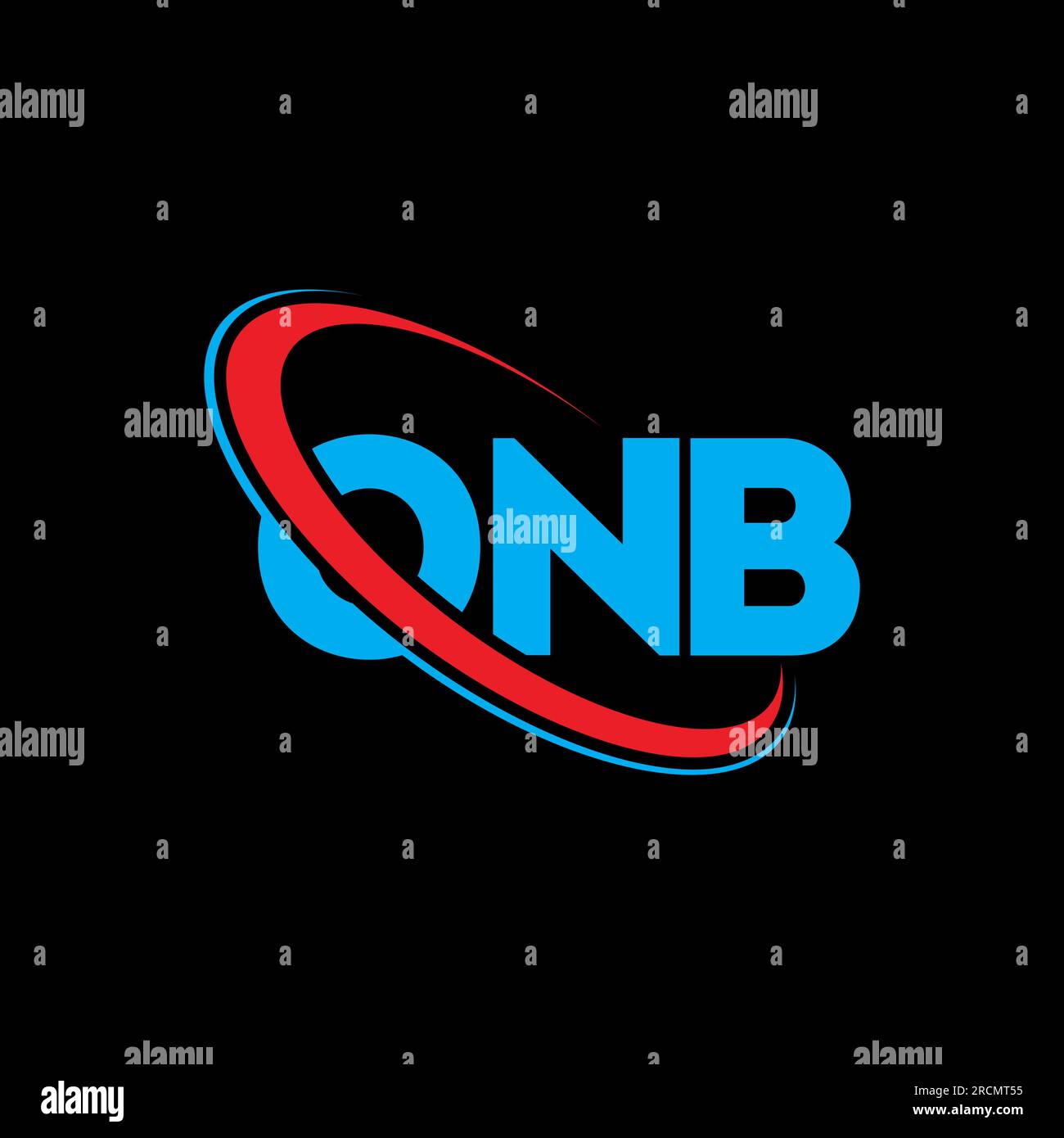 ONB logo. ONB letter. ONB letter logo design. Initials ONB logo linked ...