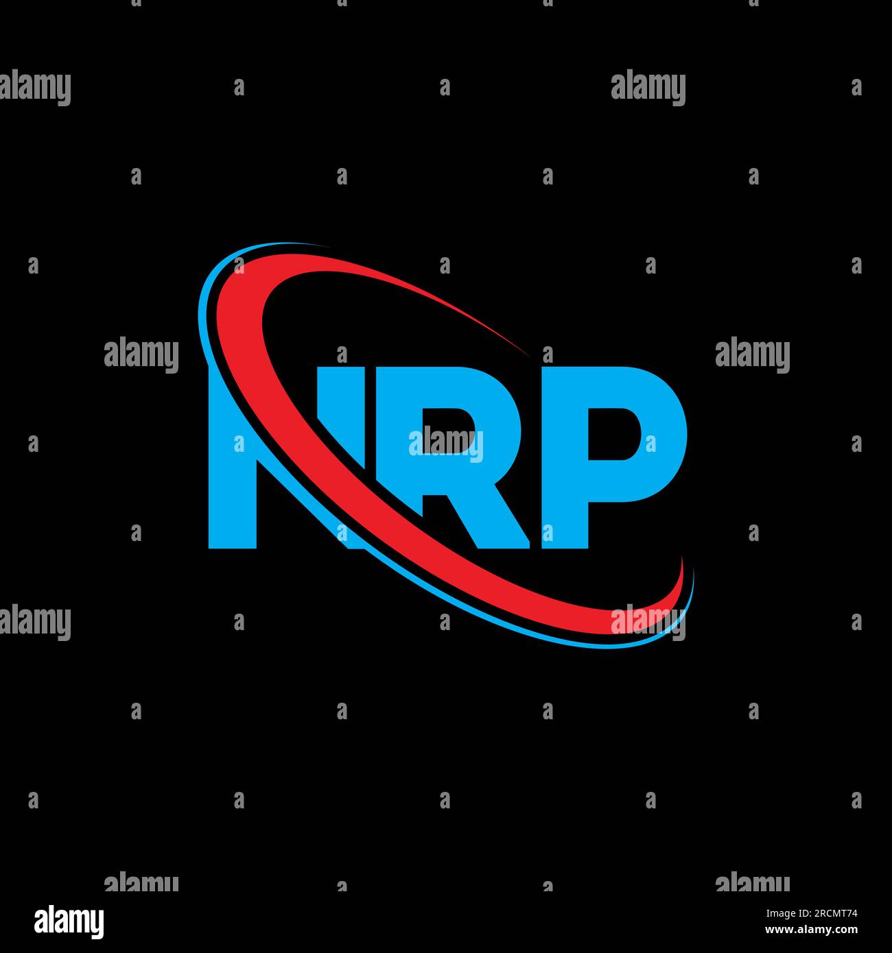 NRP logo. NRP letter. NRP letter logo design. Initials NRP logo linked ...