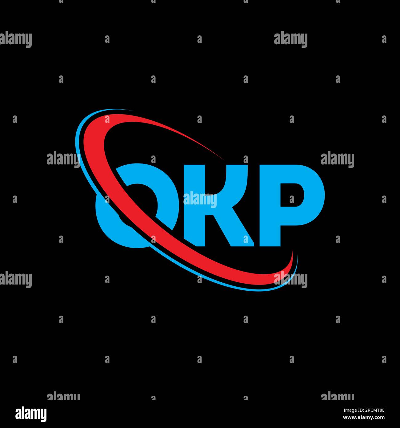 Okp logo design hi-res stock photography and images - Alamy