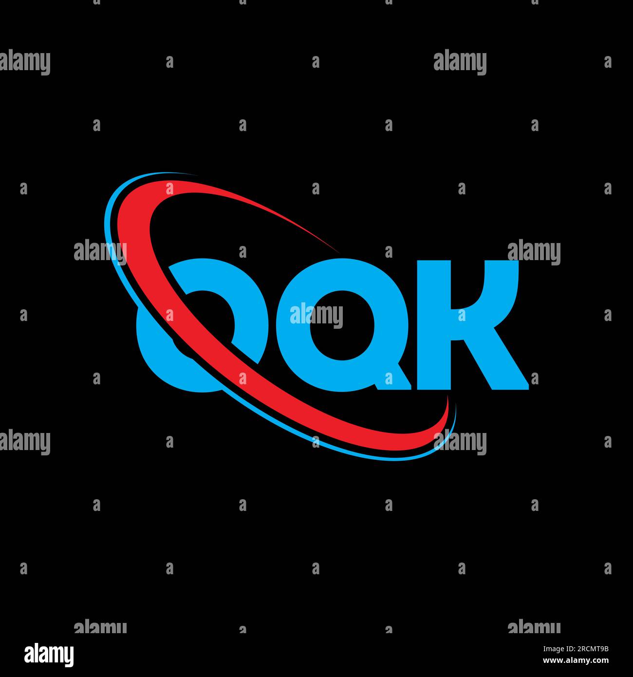 Oqk tech logo Stock Vector Images - Alamy