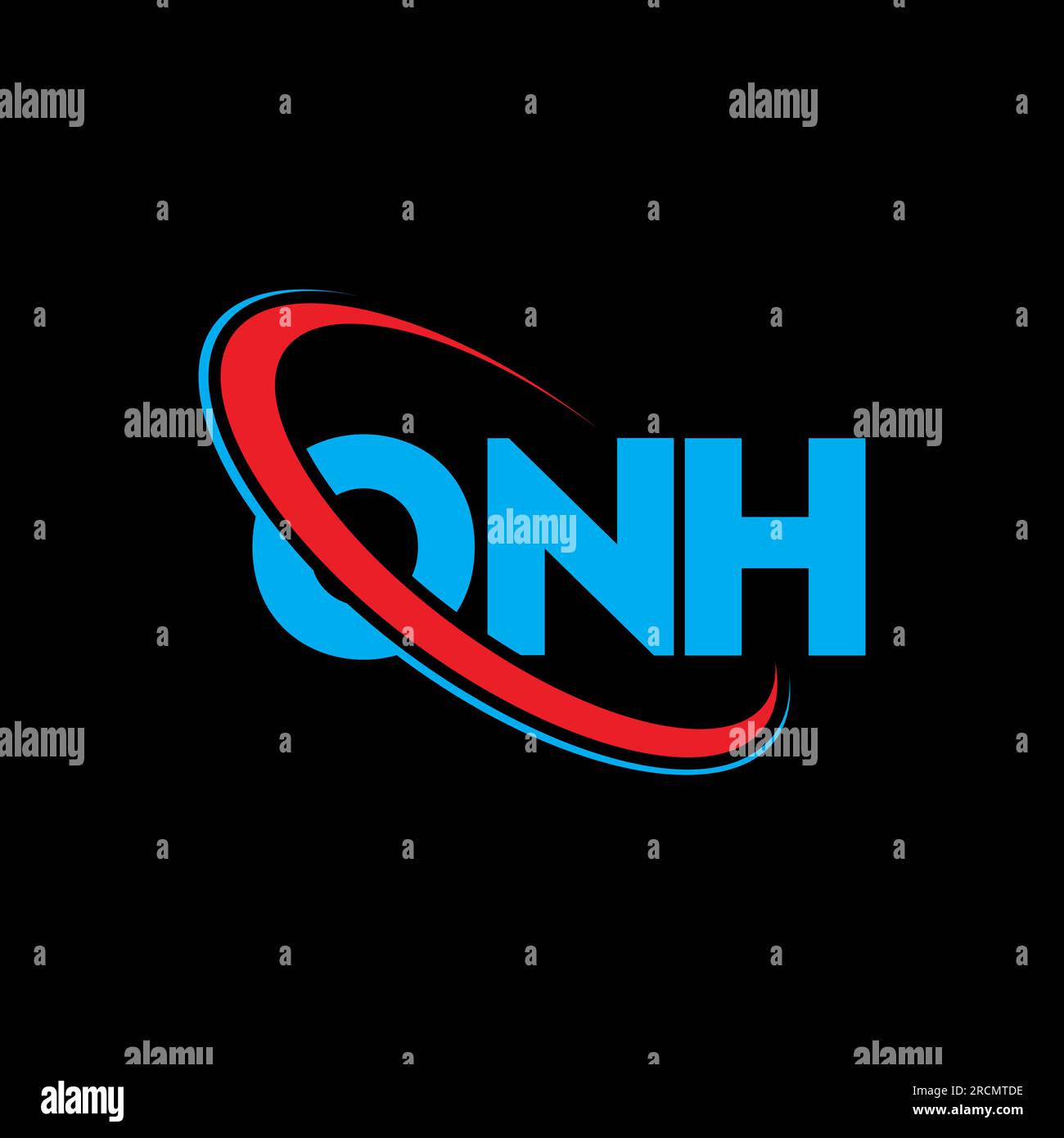 ONH logo. ONH letter. ONH letter logo design. Initials ONH logo linked ...