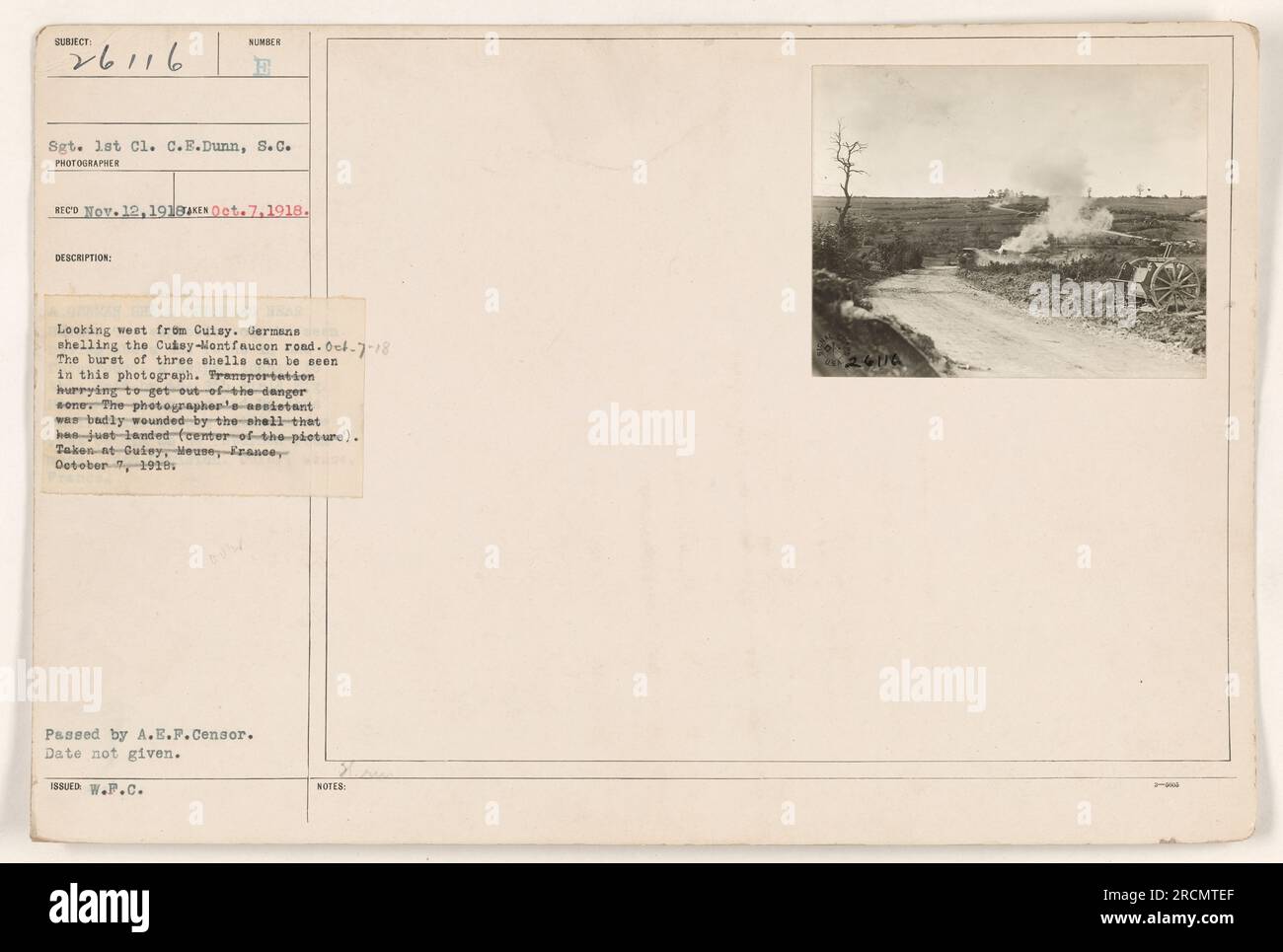 1st world war shells hi-res stock photography and images - Alamy