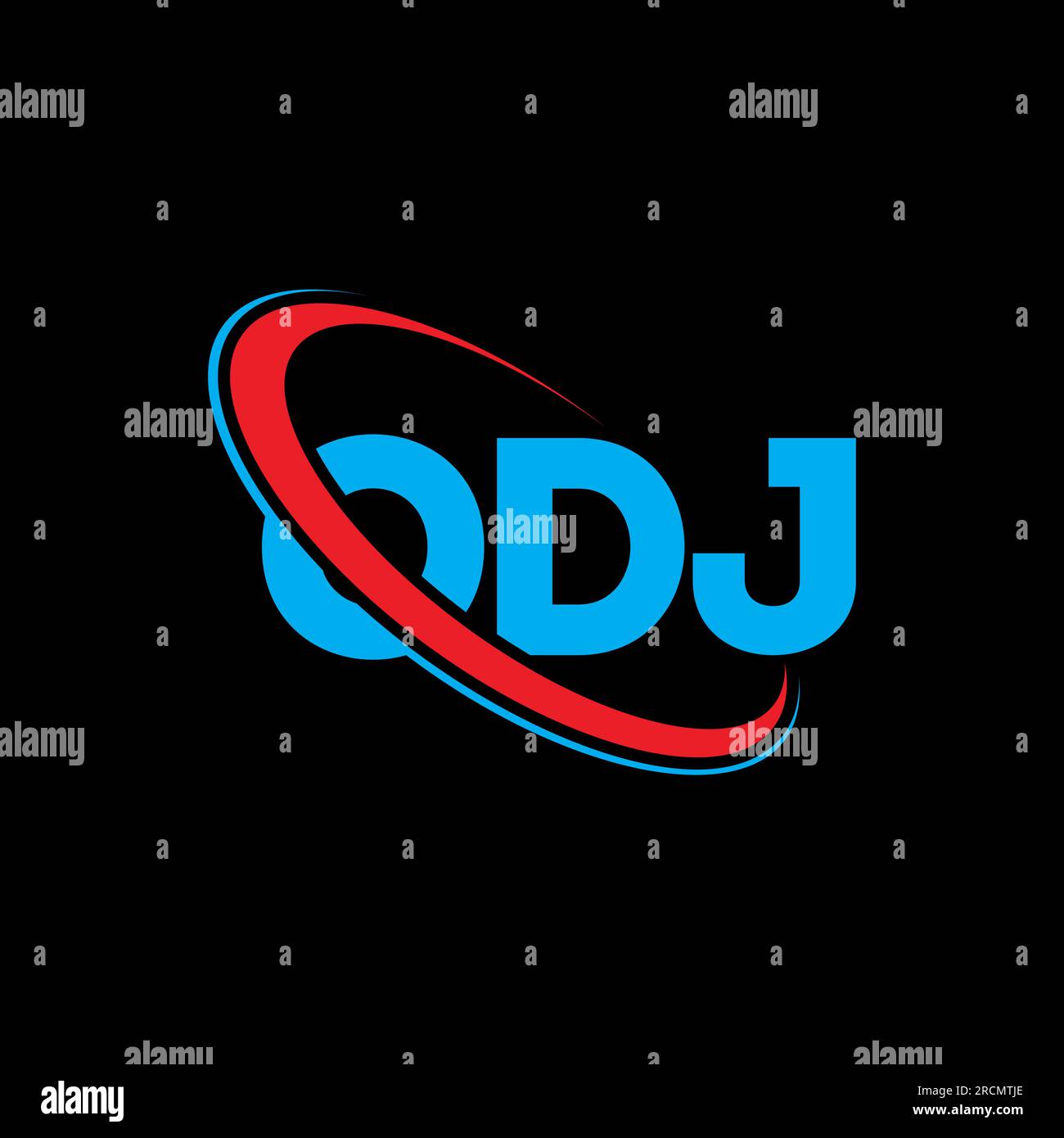 Odj logo design hi-res stock photography and images - Alamy