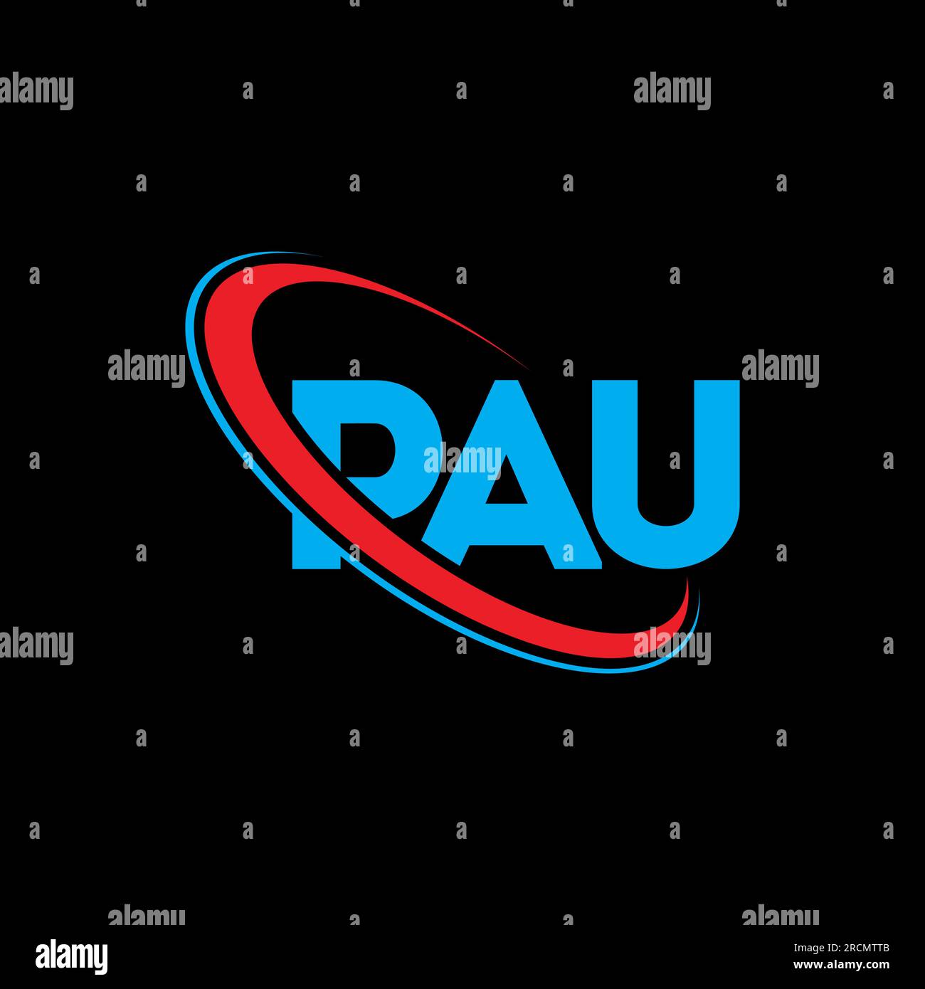 Pau circle logo Stock Vector Images - Alamy