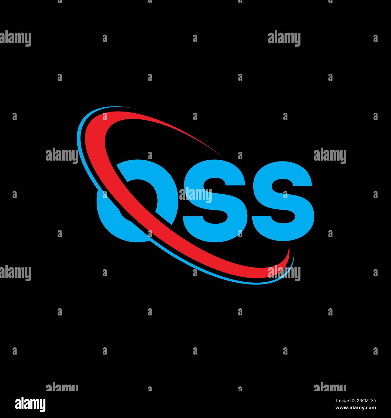 OSS logo. OSS letter. OSS letter logo design. Initials OSS logo linked ...