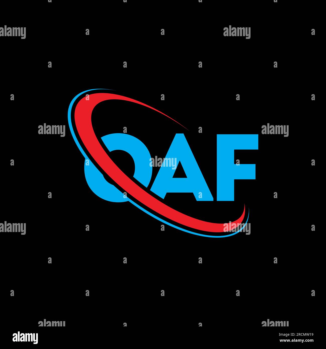 Oaf circle logo Stock Vector Images - Alamy