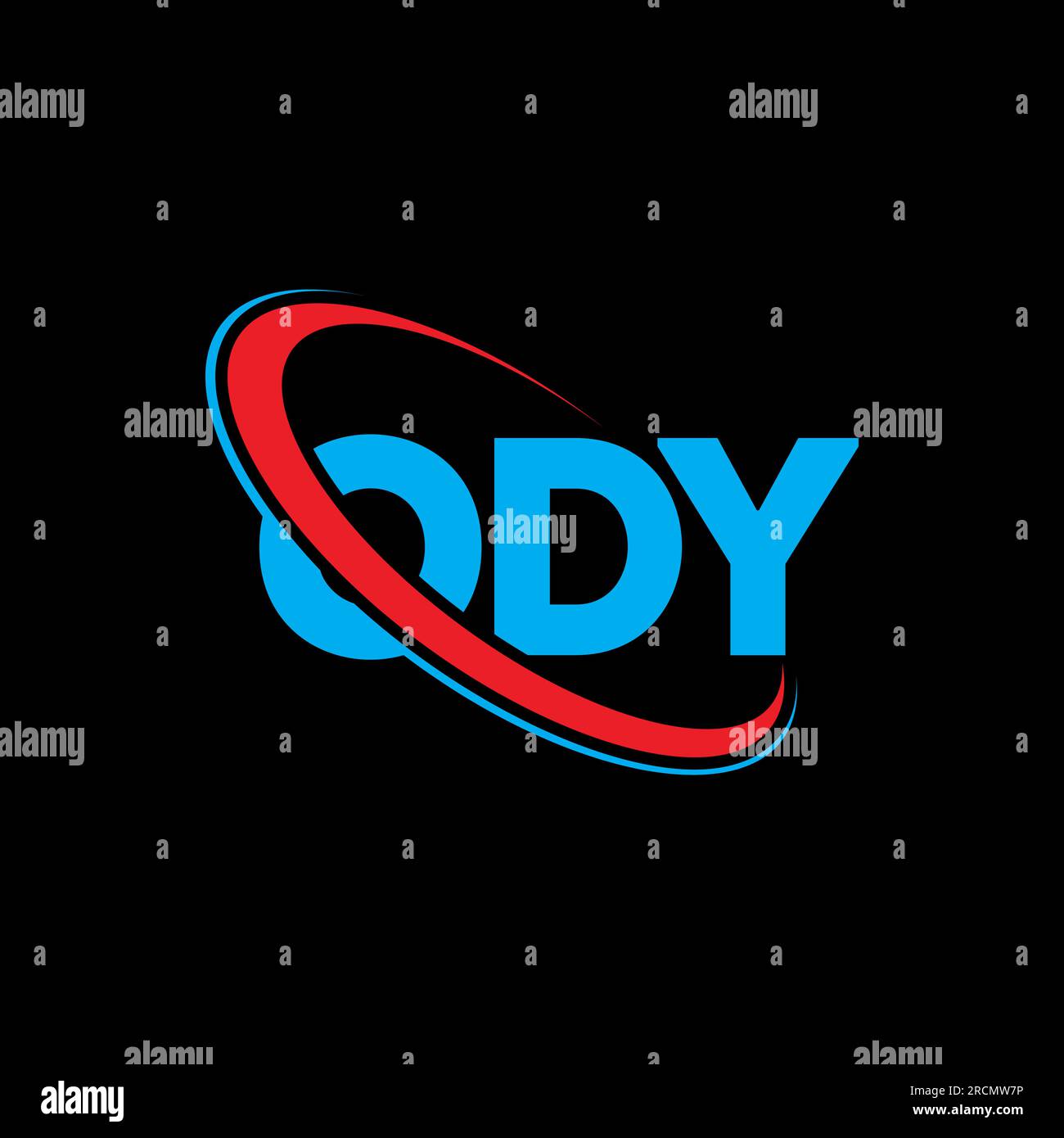 ODY logo. ODY letter. ODY letter logo design. Initials ODY logo linked ...