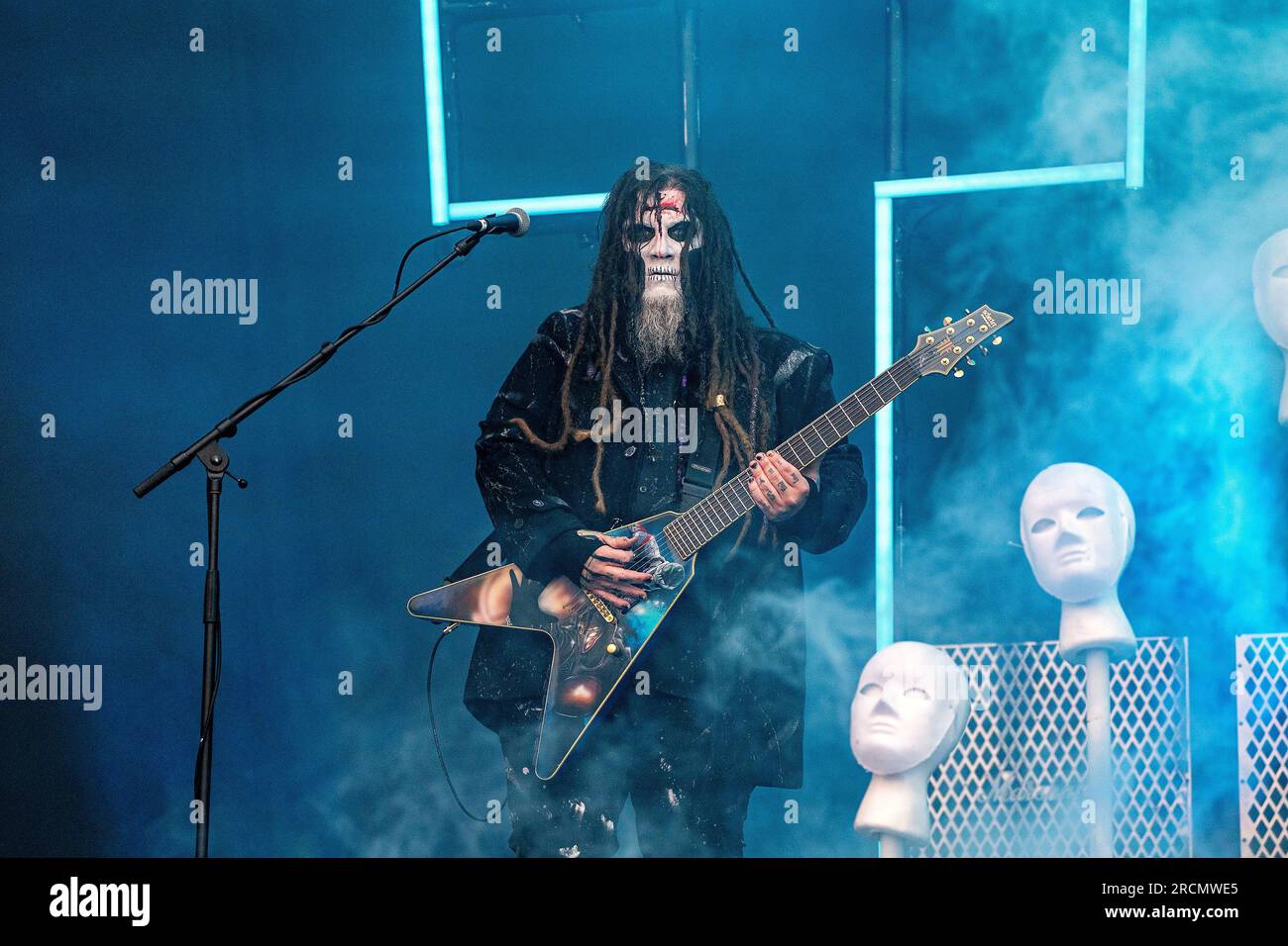 Chris Howorth of In This Moment performs at Inkcarceration Music and ...