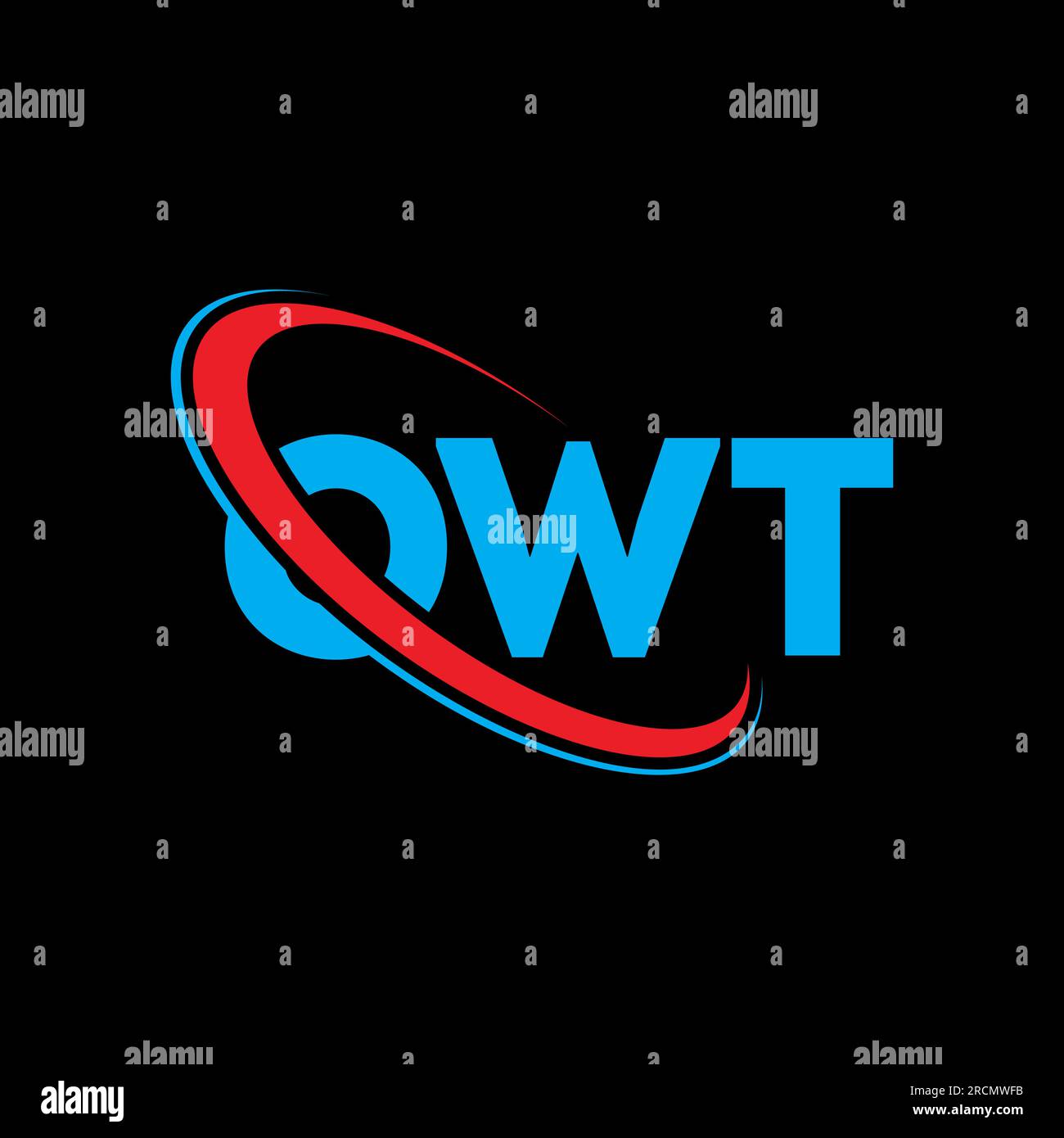 OWT logo. OWT letter. OWT letter logo design. Initials OWT logo linked ...