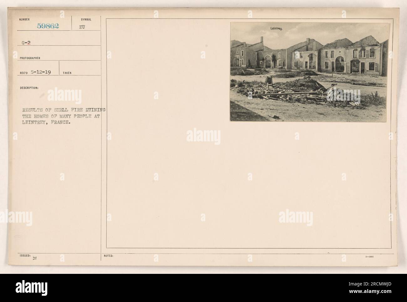 The image shows the aftermath of shell fire, which has destroyed ...