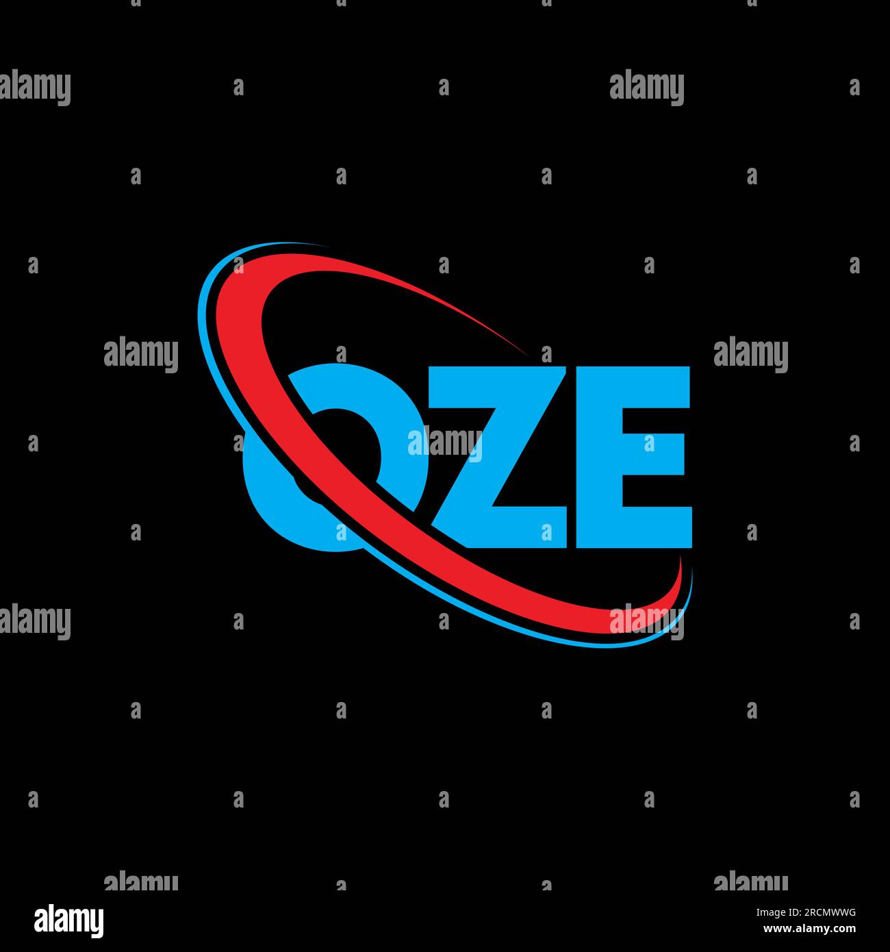 Oze logo design Stock Vector Images - Alamy