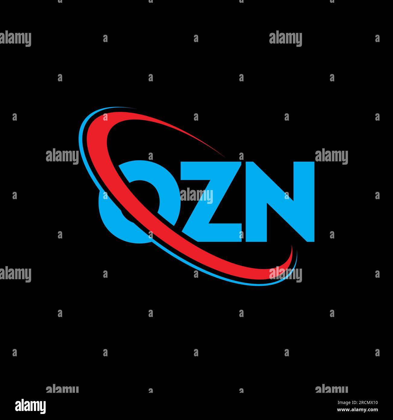 OZN logo. OZN letter. OZN letter logo design. Initials OZN logo linked ...