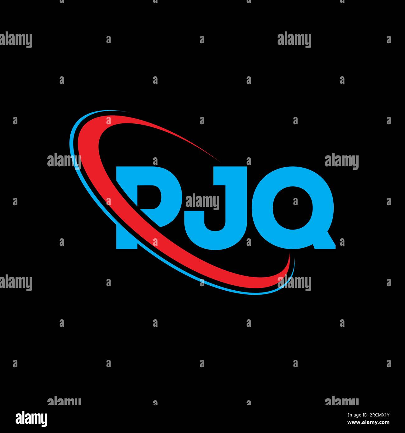 Pjq logo design hi-res stock photography and images - Alamy