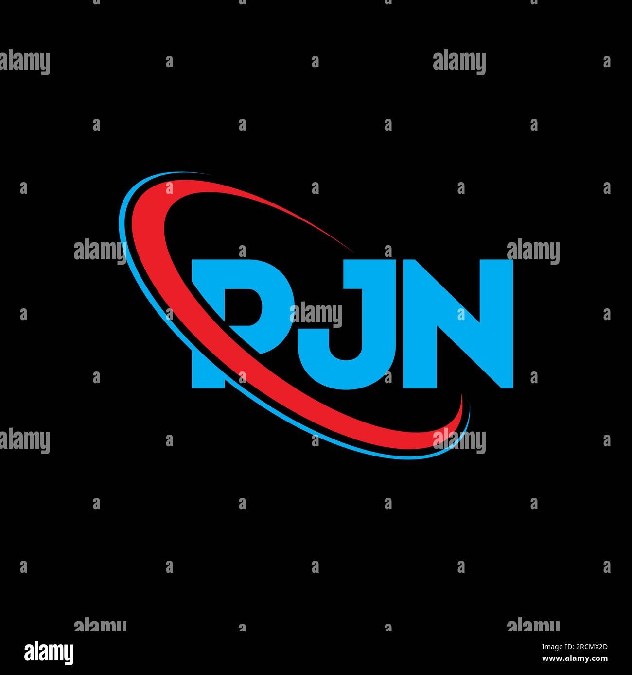 PJN logo. PJN letter. PJN letter logo design. Initials PJN logo linked ...