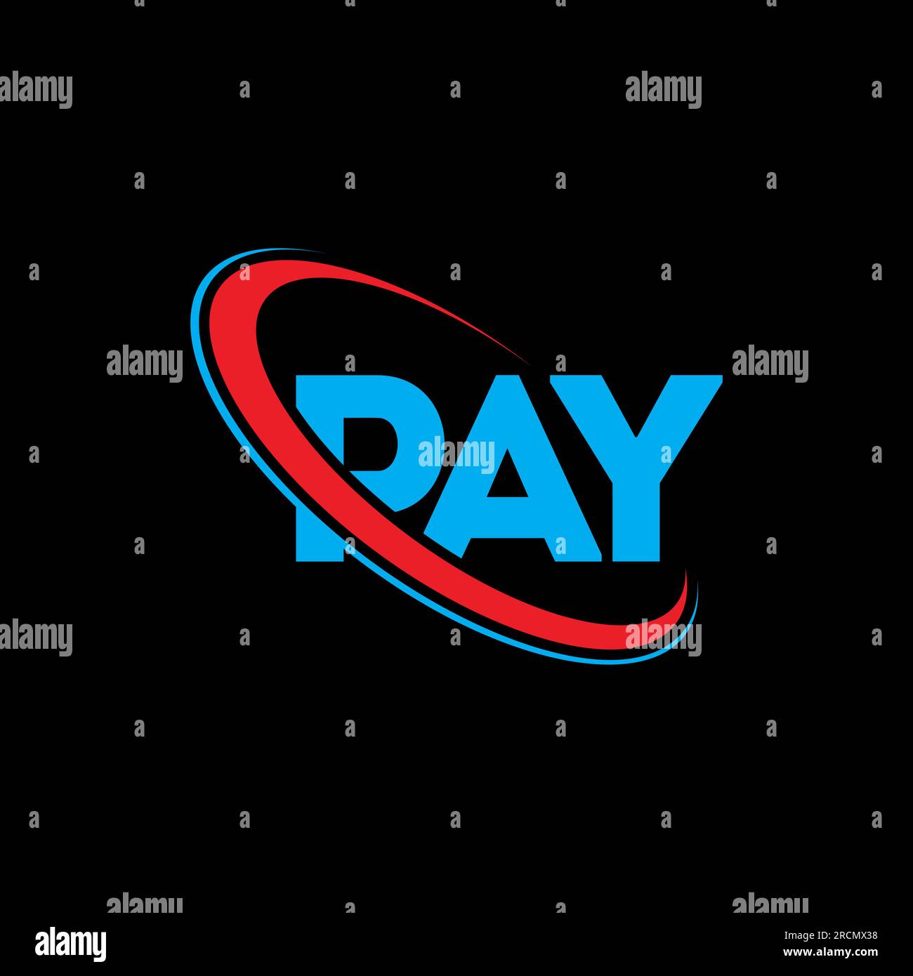 PAY logo. PAY letter. PAY letter logo design. Initials PAY logo linked ...