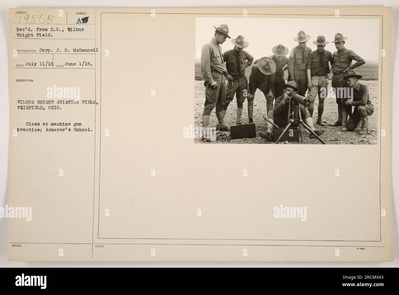 Historical machine gun school hi-res stock photography and images - Alamy