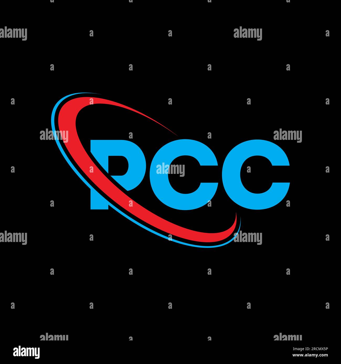 PCC logo. PCC letter. PCC letter logo design. Initials PCC logo linked with circle and uppercase ...