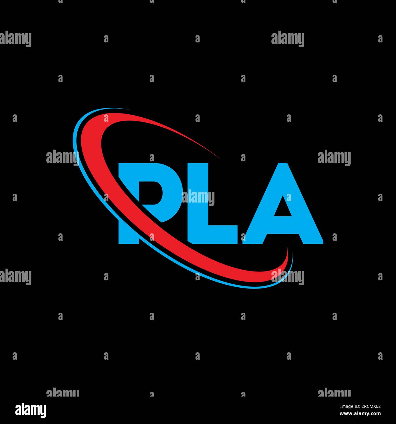 PLA logo. PLA letter. PLA letter logo design. Initials PLA logo linked ...