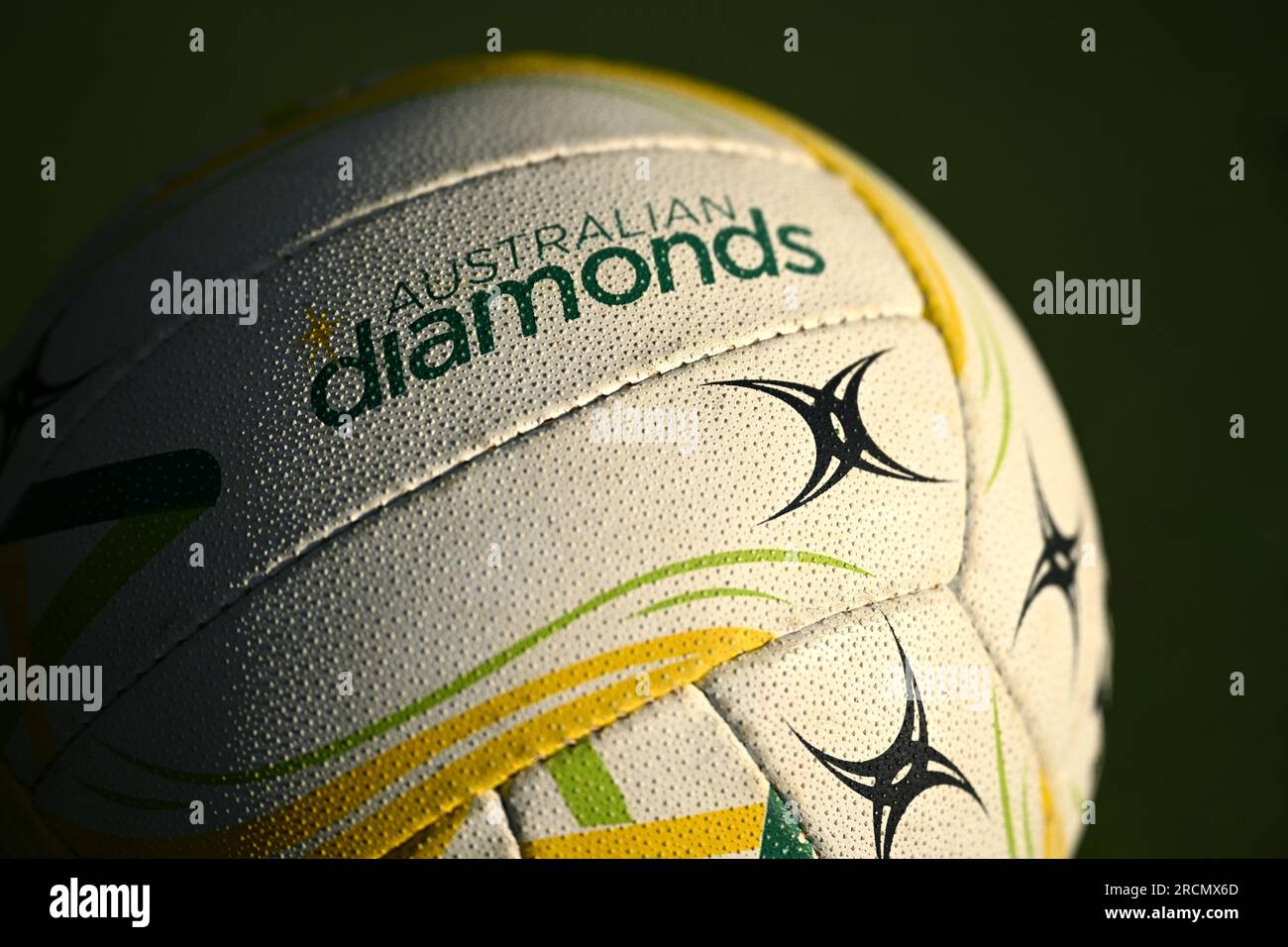 Melbourne, Australia. 16th July, 2023. An Australian Diamonds netball ...