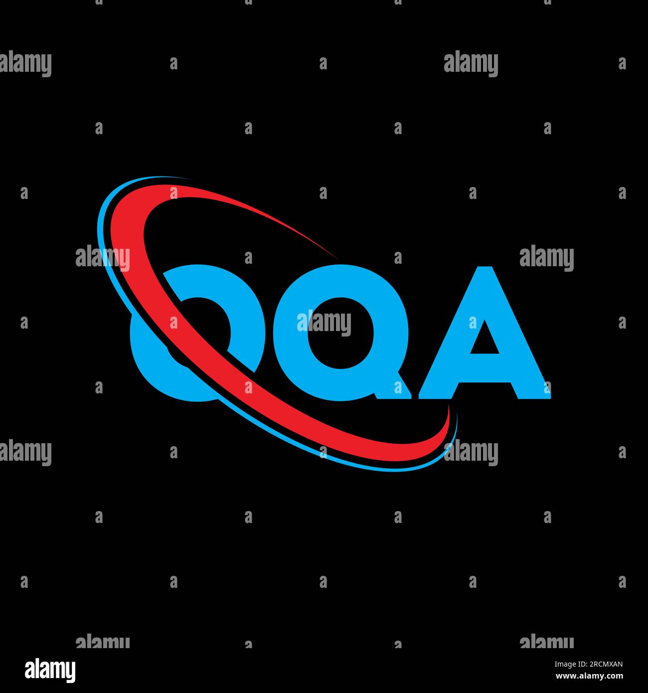 OQA logo. OQA letter. OQA letter logo design. Initials OQA logo linked ...