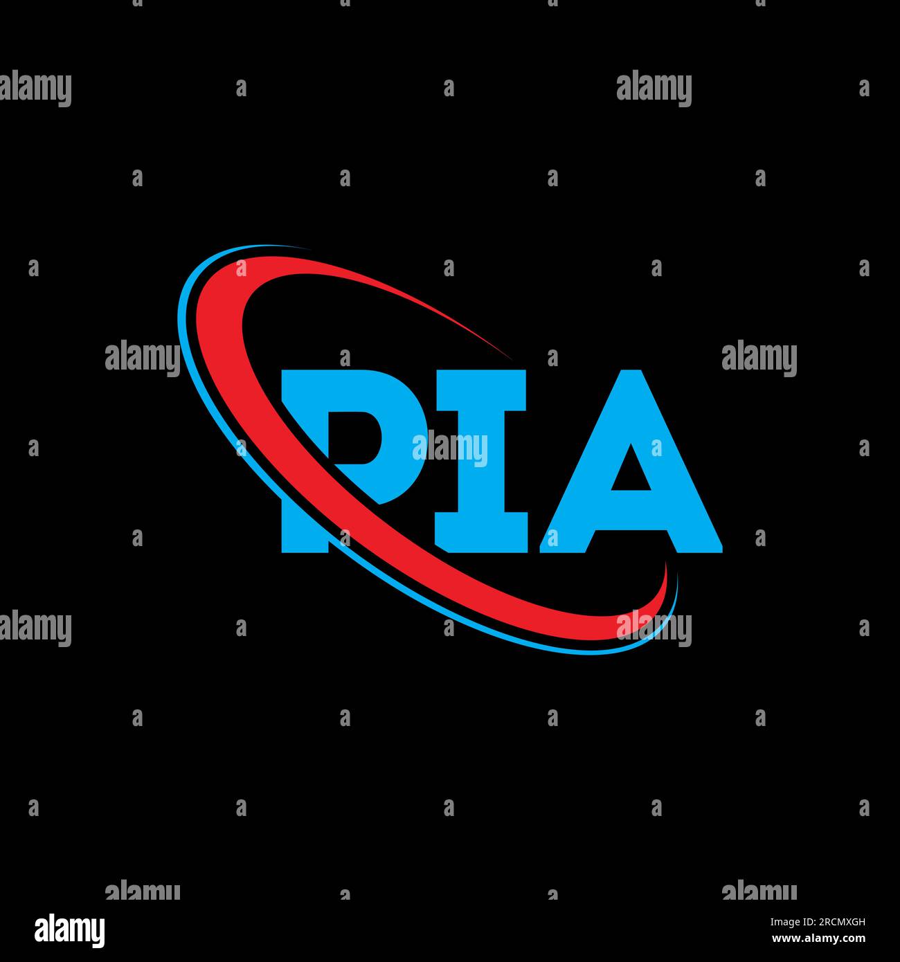 PIA logo. PIA letter. PIA letter logo design. Initials PIA logo linked ...