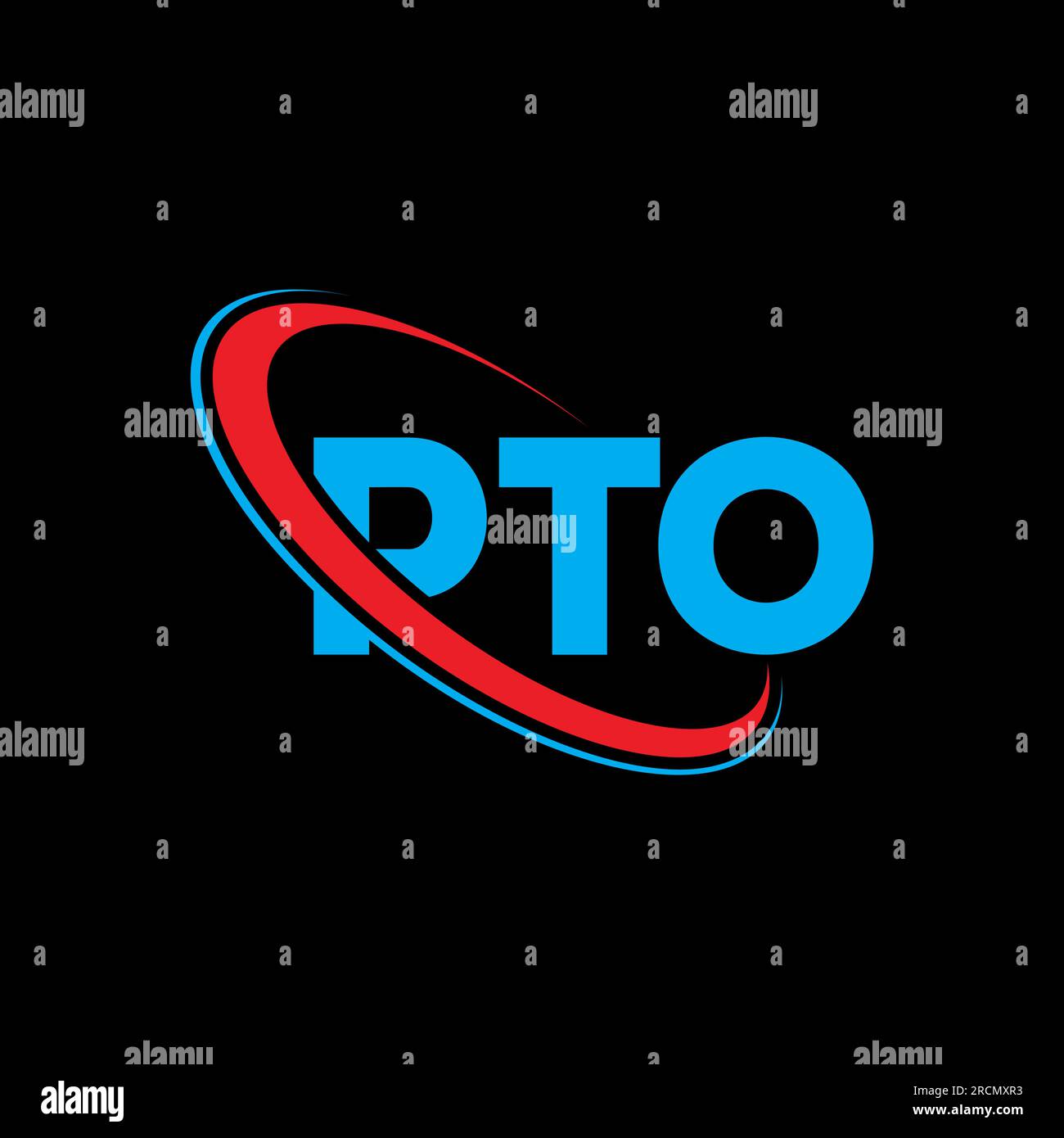 Pto Logo Pto Letter Pto Letter Logo Design Initials Pto Logo Linked