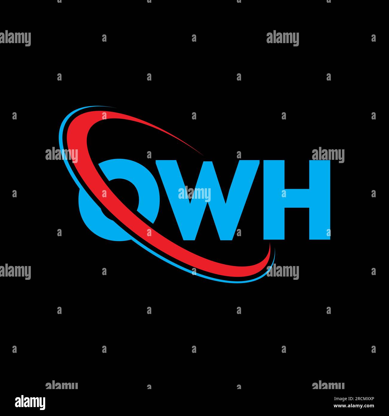 OWH logo. OWH letter. OWH letter logo design. Initials OWH logo linked ...