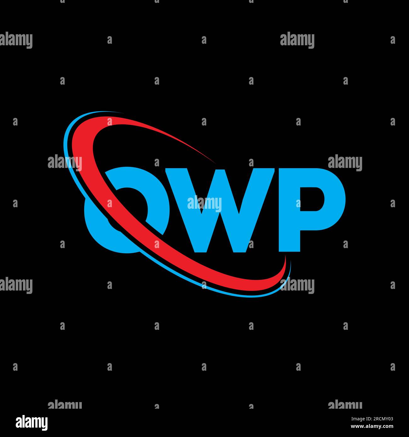 OWP logo. OWP letter. OWP letter logo design. Initials OWP logo linked ...