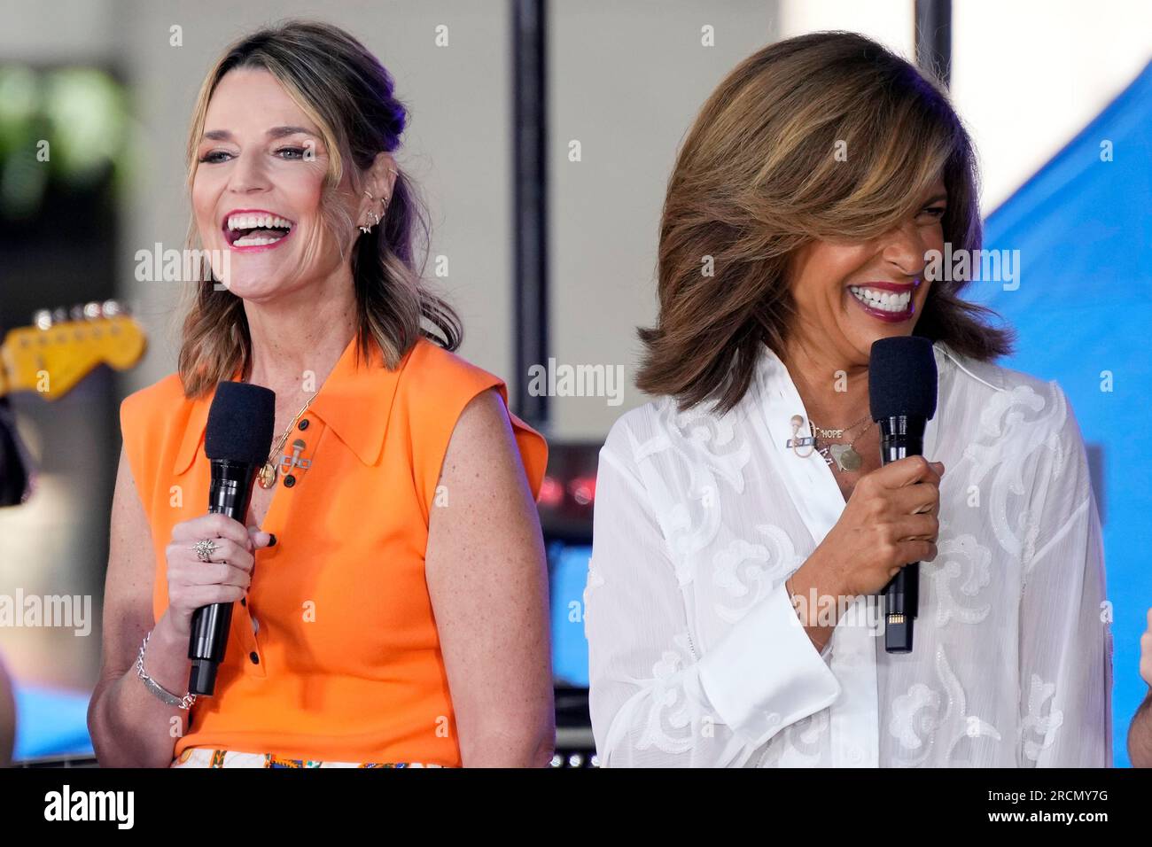 Savannah Guthrie, left, and Hoda Kotb appear on NBC's "Today" show at ...