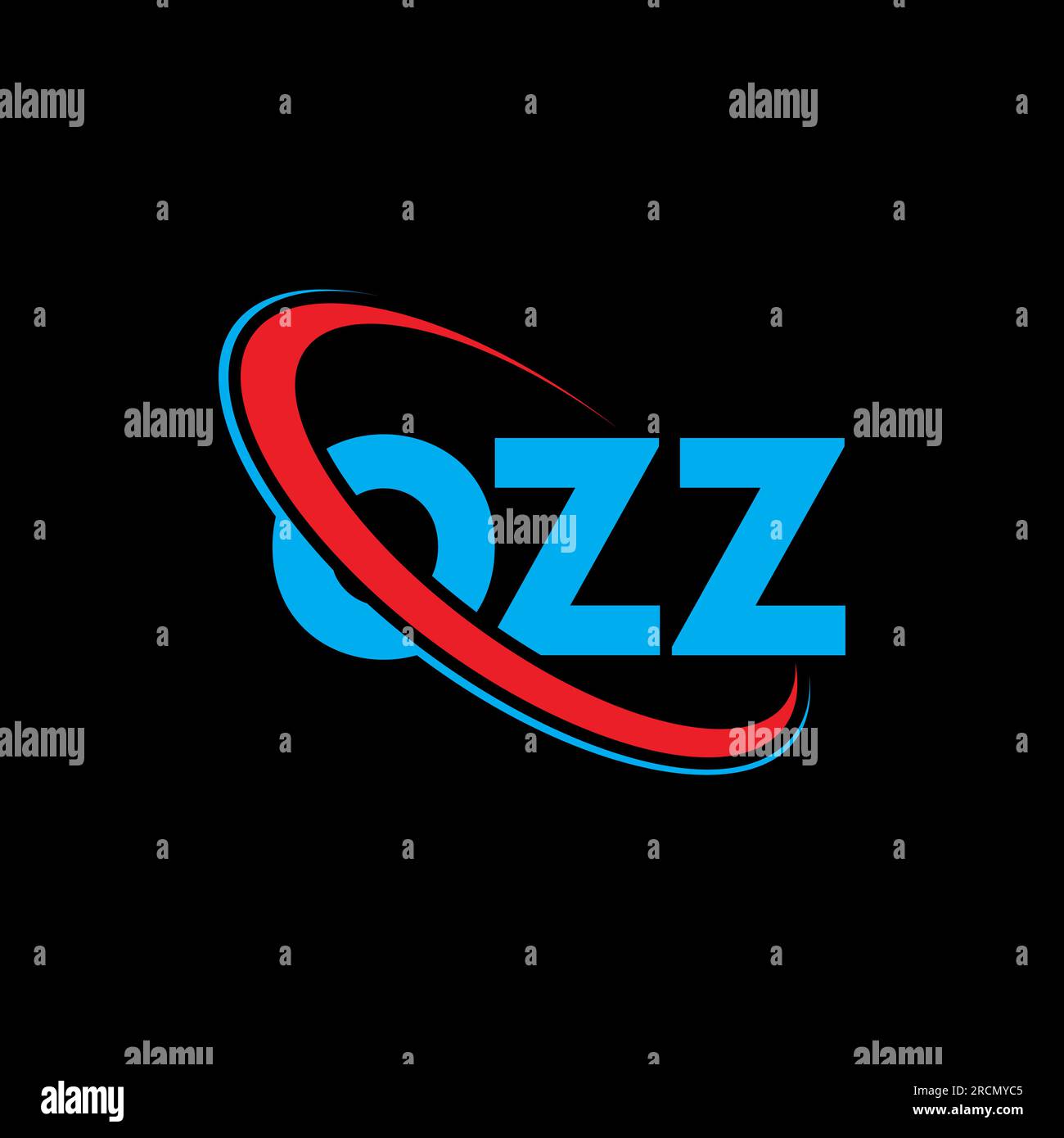 OZZ logo. OZZ letter. OZZ letter logo design. Initials OZZ logo linked ...