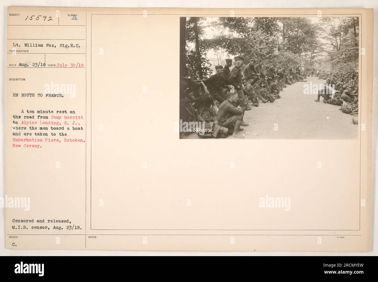 Camp merritt to alpine landing hi-res stock photography and images - Alamy