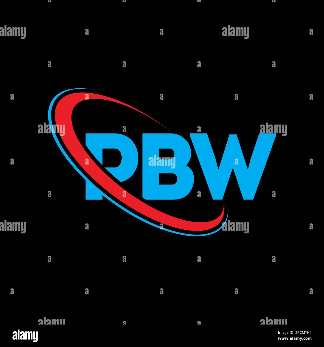 PBW logo. PBW letter. PBW letter logo design. Initials PBW logo linked ...