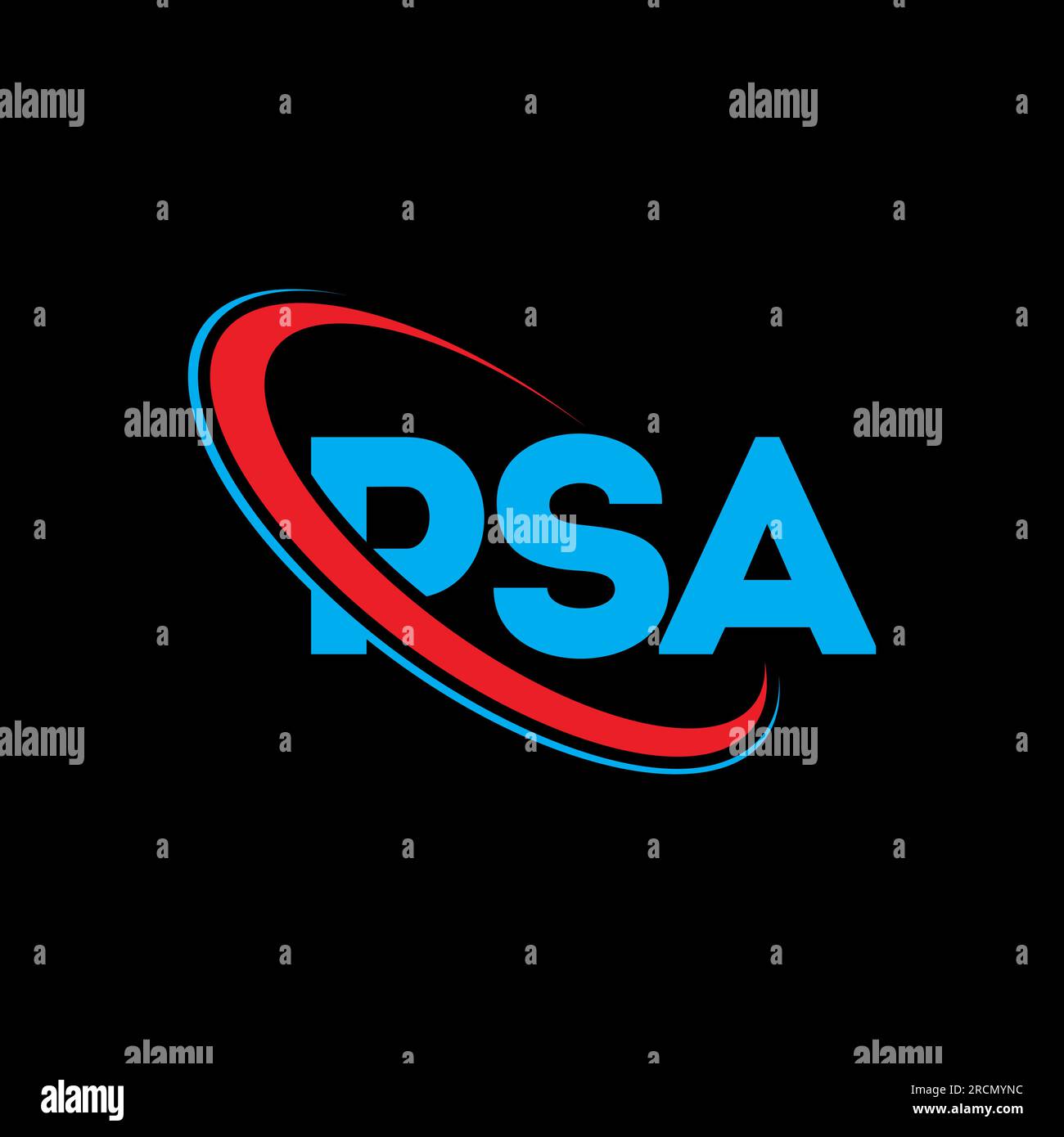 PSA logo. PSA letter. PSA letter logo design. Initials PSA logo linked ...