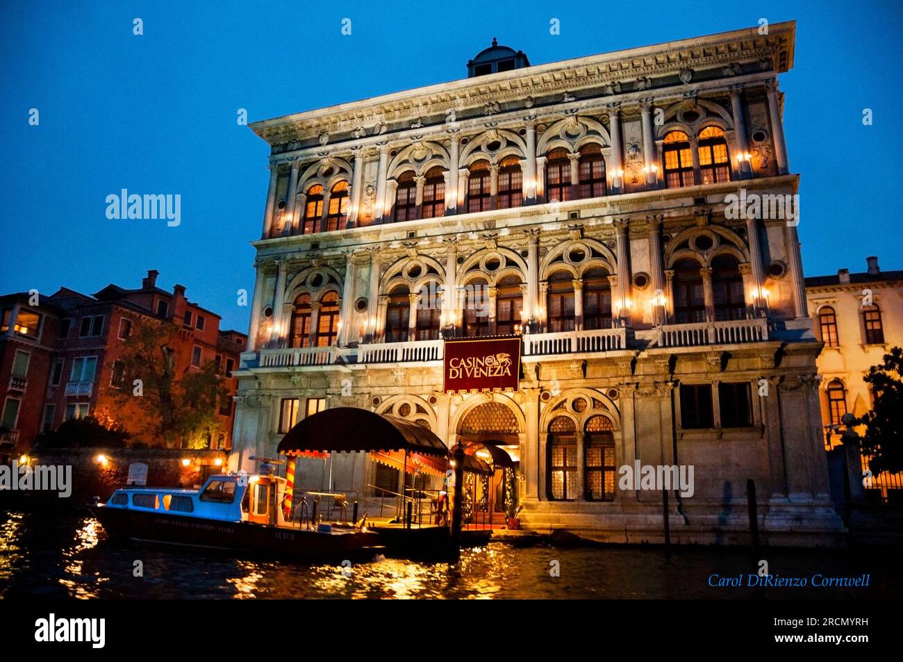 Renaissance style Ca' Vendramin Calergi, a 15th century palace on the ...