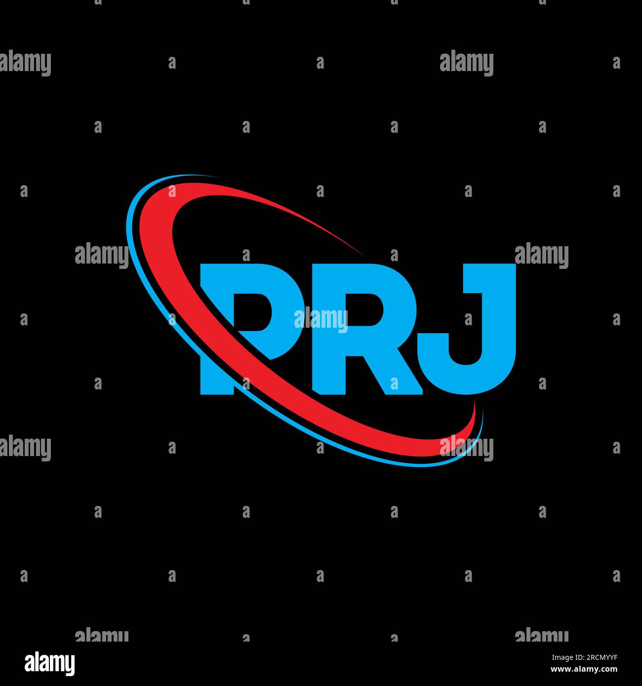 PRJ logo. PRJ letter. PRJ letter logo design. Initials PRJ logo linked ...