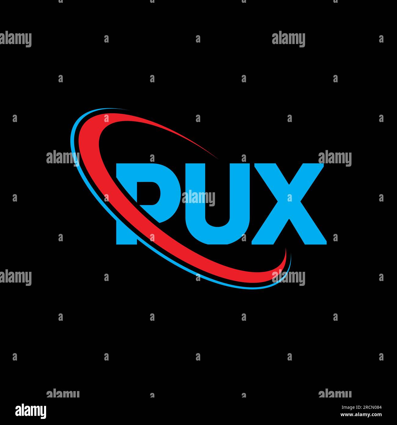PUX logo. PUX letter. PUX letter logo design. Initials PUX logo linked ...