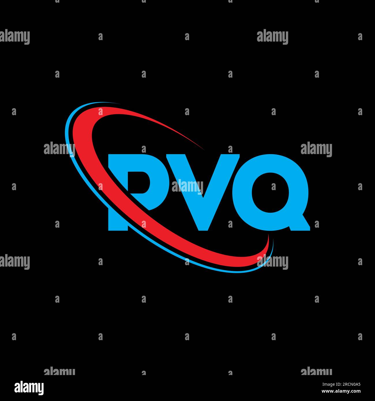 Pvq logo design hi-res stock photography and images - Alamy