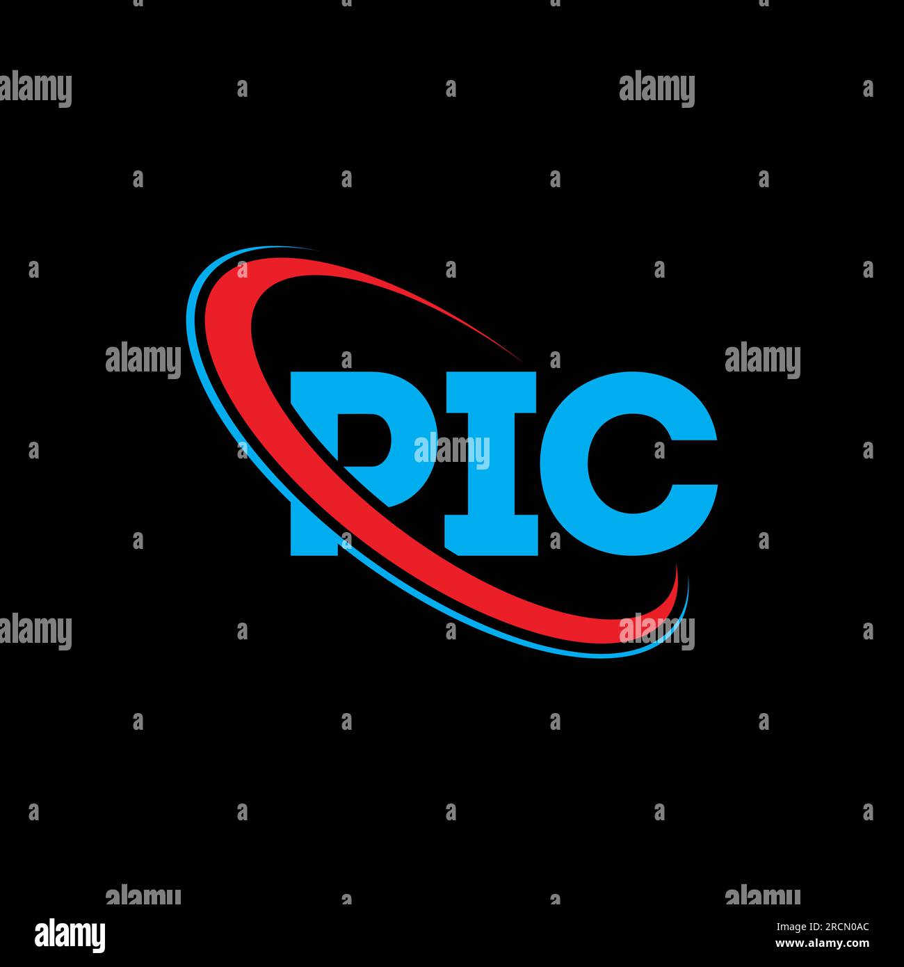 PIC logo. PIC letter. PIC letter logo design. Initials PIC logo linked ...