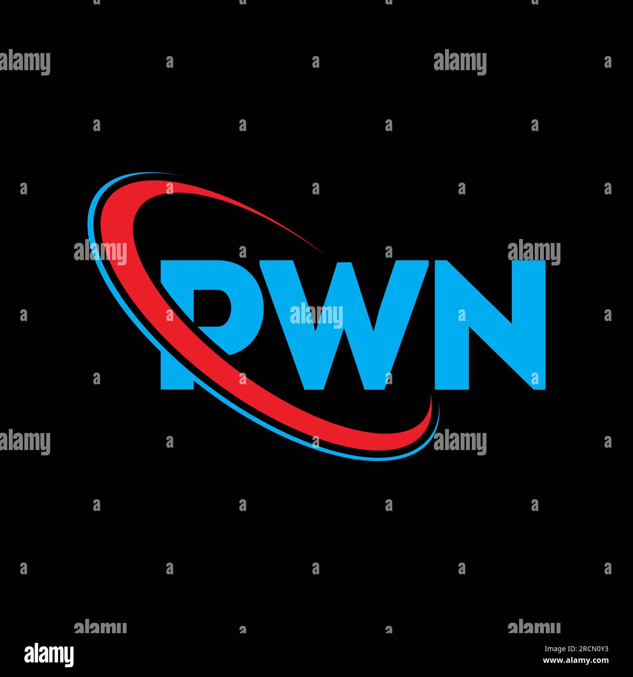 PWN logo. PWN letter. PWN letter logo design. Initials PWN logo linked ...