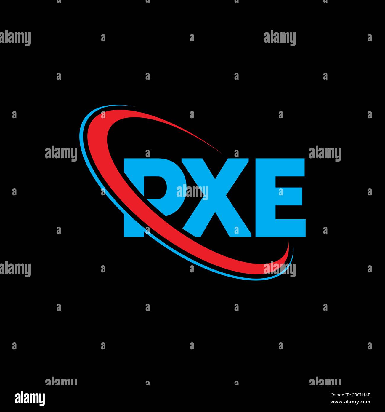 PXE logo. PXE letter. PXE letter logo design. Initials PXE logo linked ...