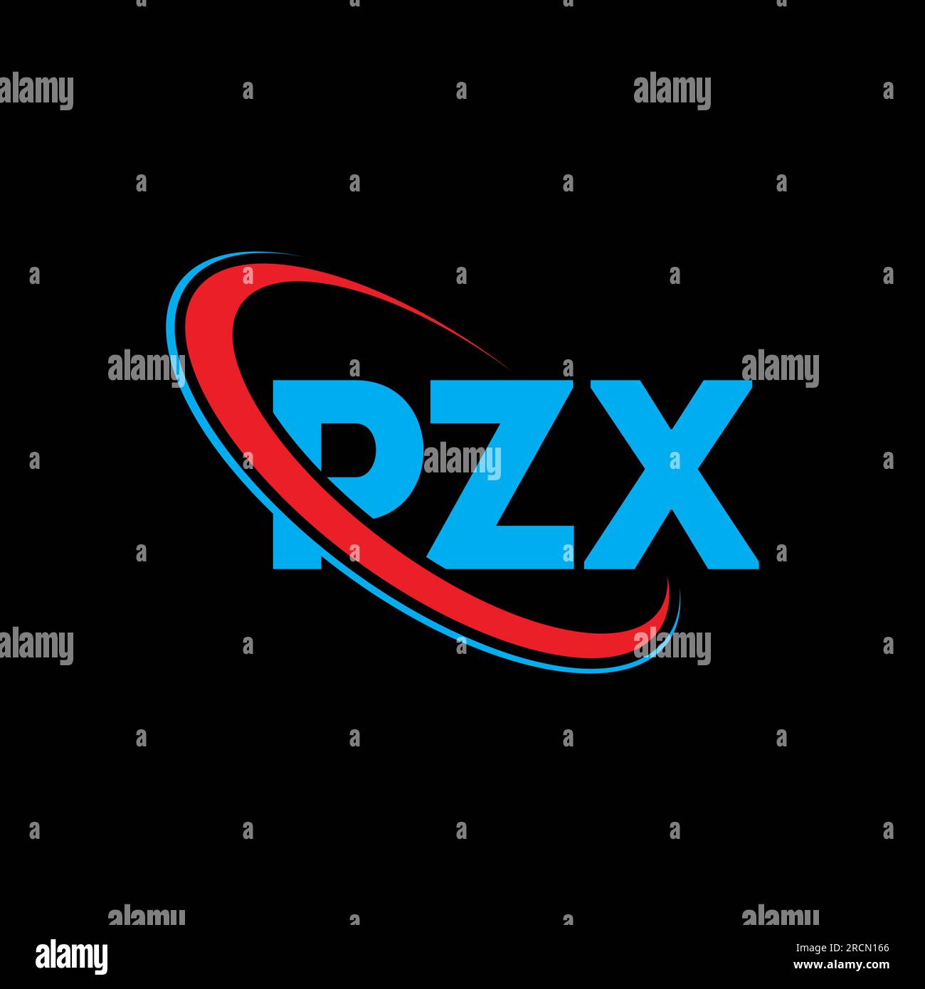 PZX logo. PZX letter. PZX letter logo design. Initials PZX logo linked ...