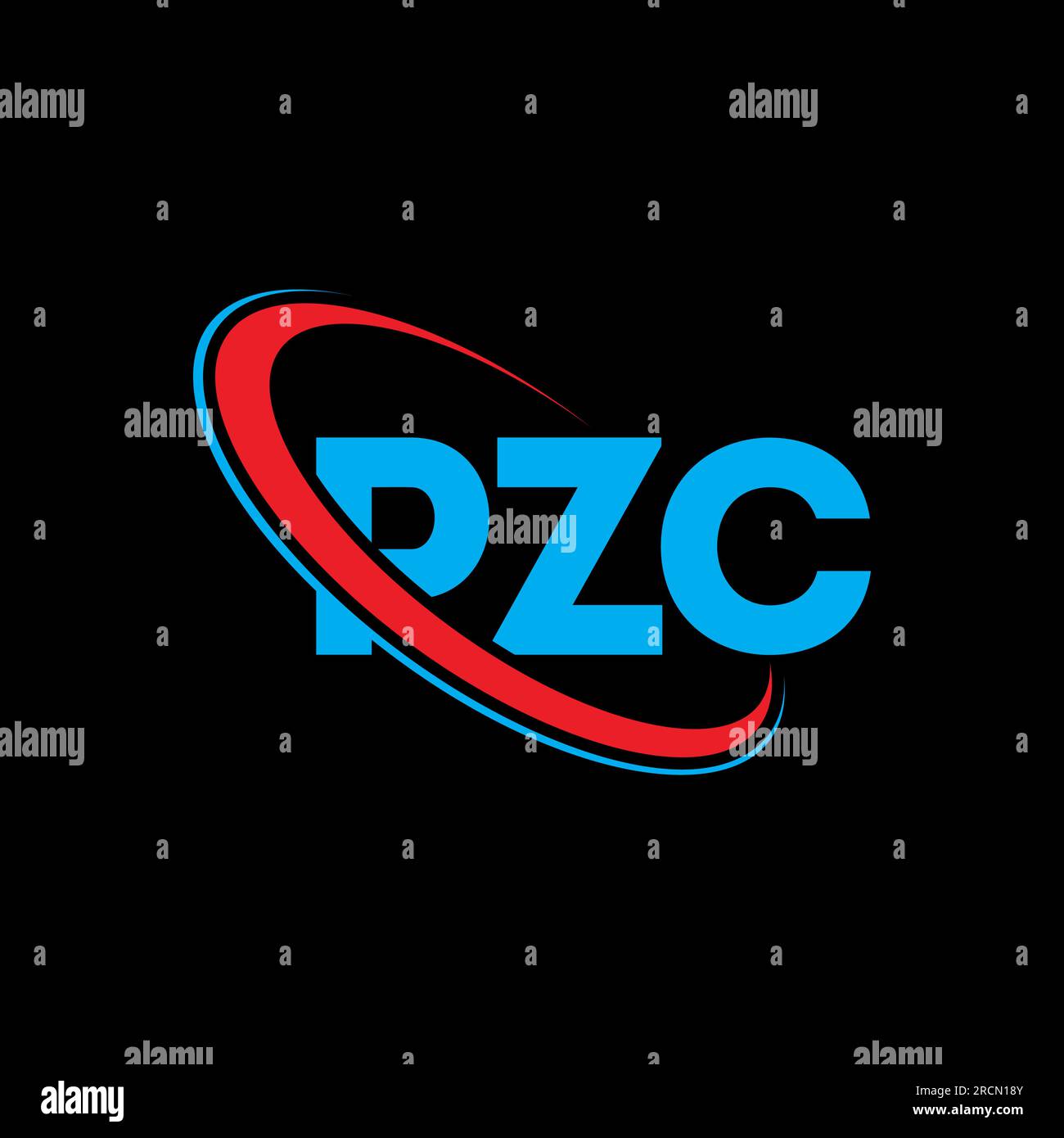 PZC logo. PZC letter. PZC letter logo design. Initials PZC logo linked ...