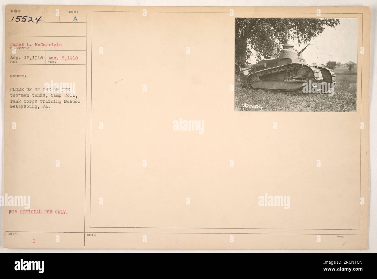 Cemp colt tank hi-res stock photography and images - Alamy