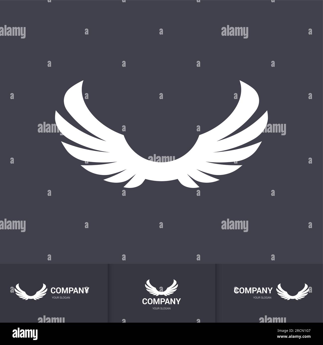 Hawk pair Stock Vector Images - Alamy