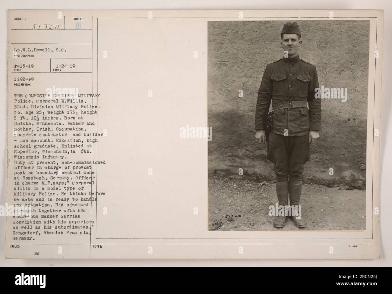 Corporal w willis hi-res stock photography and images - Alamy