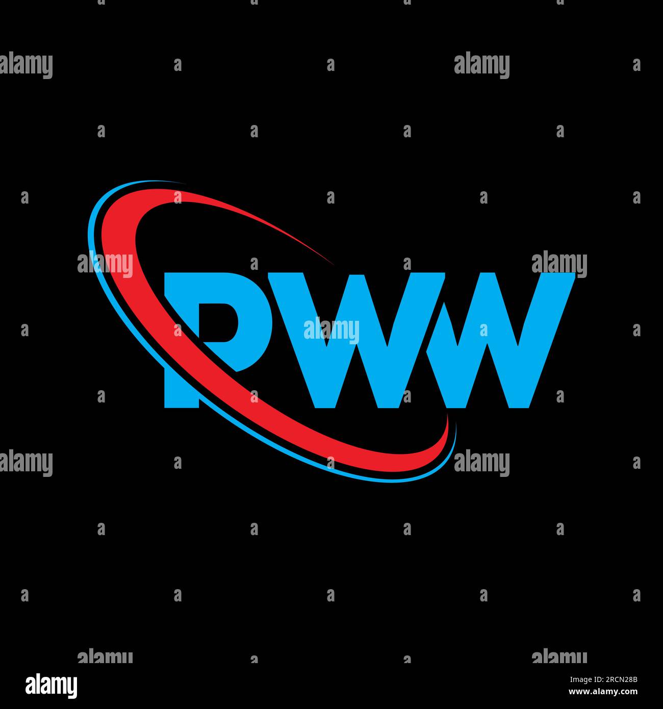 Pww minimalist logo hi-res stock photography and images - Alamy