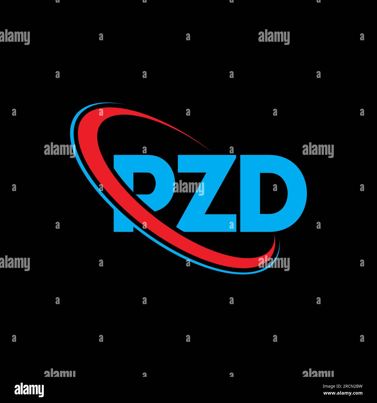 PZD logo. PZD letter. PZD letter logo design. Initials PZD logo linked ...