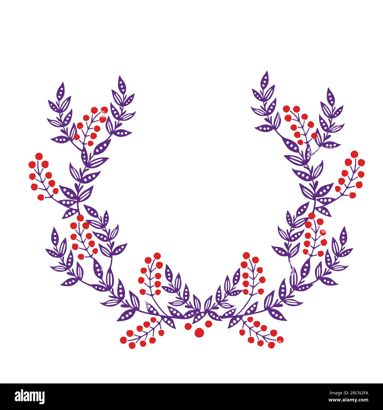 Wedding ring on plant Stock Vector Images - Alamy